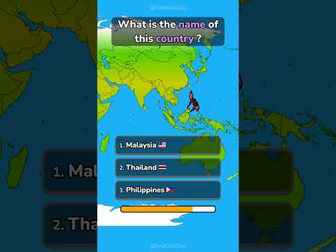 🌍 World Map Challenge! Can You Ace This Geography Quiz?
