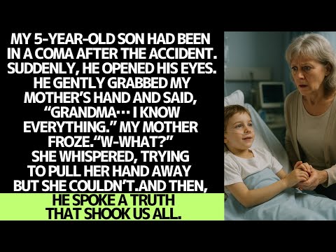 My son woke from a coma and grabbed my mom’s hand… then said this.