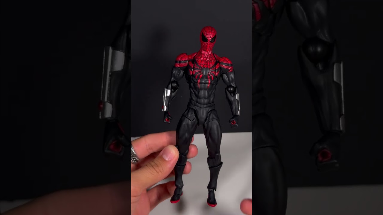 mess toys superior spiderman !#spiderman #marvelhero #actionfigure #marvel #mafex #superiorspiderman