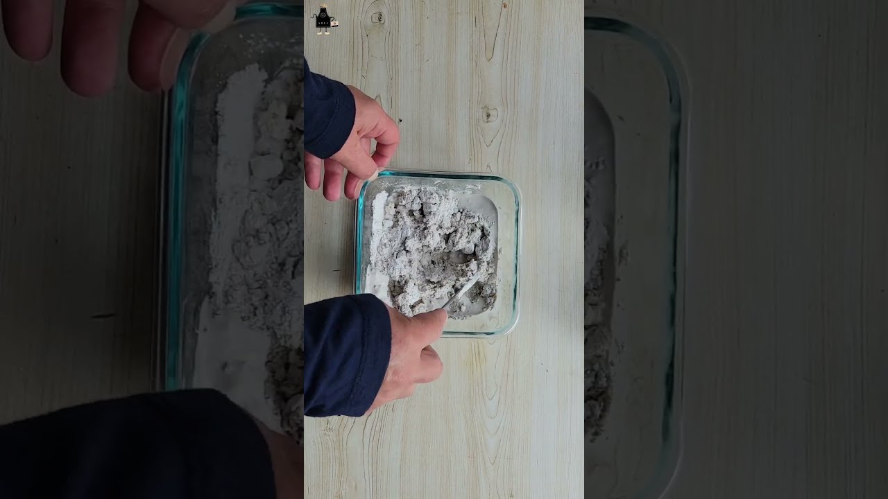 How to Mix Plaster of Paris for Pouring Craft/ Not for Sculpting/ Easy plaster art/ #plasterofparis