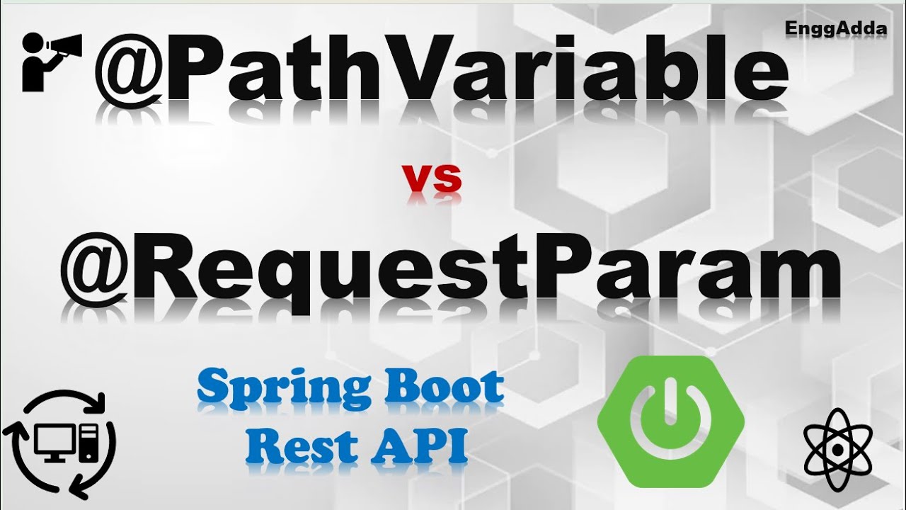 Difference between @PathVariable Vs @RequestParam Interview asked question| EnggAdda