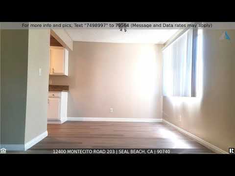 Priced at $2,850 - 12400 Montecito Road 203, Seal Beach, CA 90740