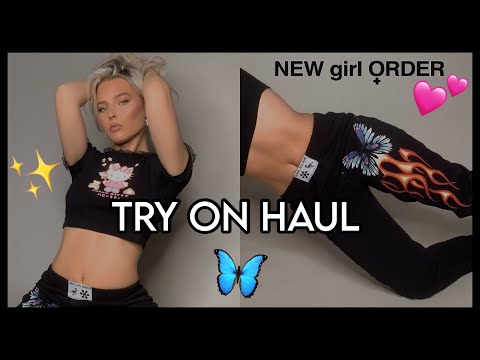 Y2K aesthetic try on haul | NEWGIRLORDER