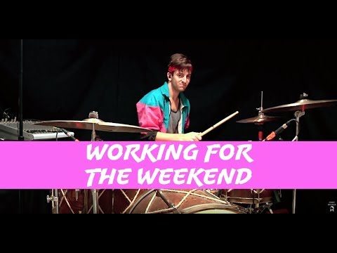 Loverboy - "Working For The Weekend" Drum Cover (Old Throwback Video)