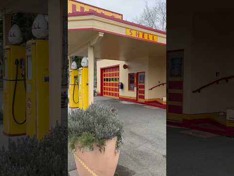 Oldest Shell Gas Station in Washington State from 1940s