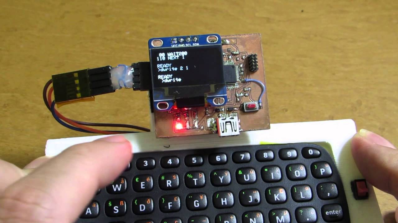 Tiny ARM based computer running TinyBasic