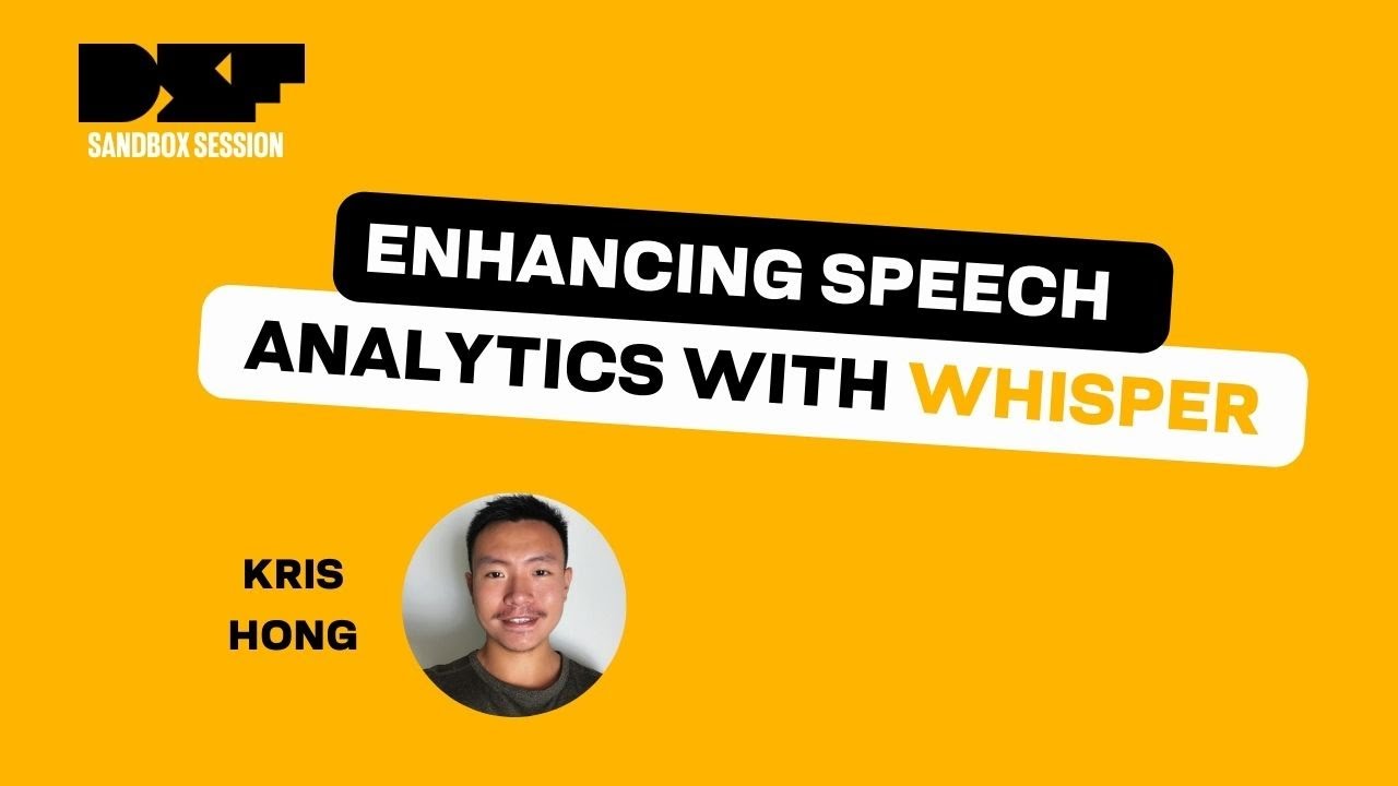 Enhancing Speech Analytics with Whisper: A Speech Recognition Evaluation - Data Science Festival