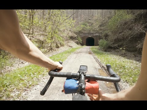Gravel Biking West Virginia's North Bend Rail Trail | Full Length Gravel Bike Ride