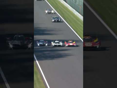 3-wide at Spa! 😱