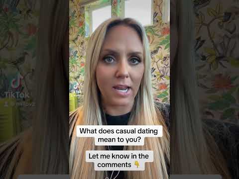 What does casual dating mean to you? #datingcoachformen#datingcoach #datingcoachforwomen