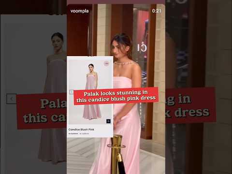 Palak Tiwari stunns in this @selfcntrd candice blush pink dress #celebritystyle #celebrityoutfits