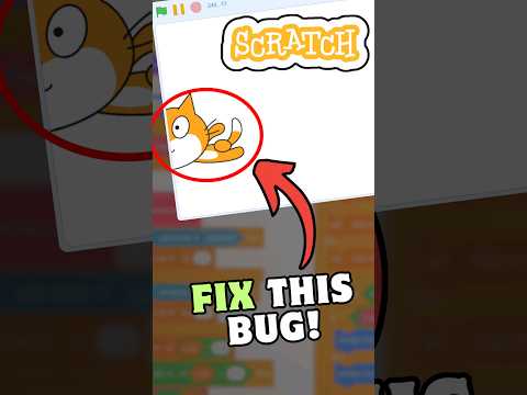 This FIXES the WORST SCRATCH BUG ๐ฏ๐ฏ #scratch #scratchprogramming #shorts
