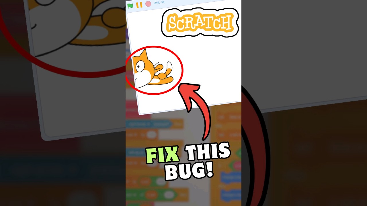 This FIXES the WORST SCRATCH BUG 😯😯       #scratch #scratchprogramming #shorts