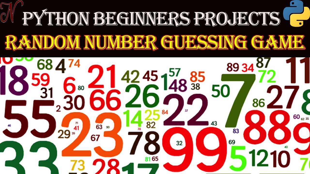Random Number Guessing Game | Python Beginners Project | 2020
