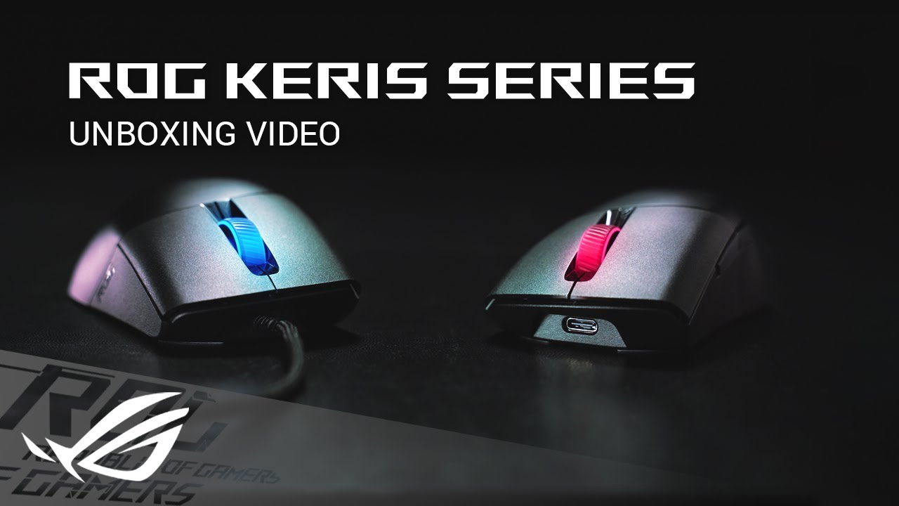 ASUS ROG Keris Wired 16,000 dpi Lightweight FPS gaming mouse