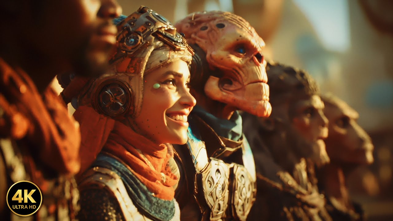 Echo and Flow – Desert Reggae Ritual | Cinematic Sci-Fi Music Video