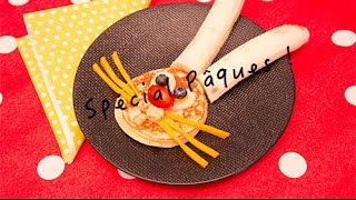Lapin pancake - recette Paques - Gourmand
