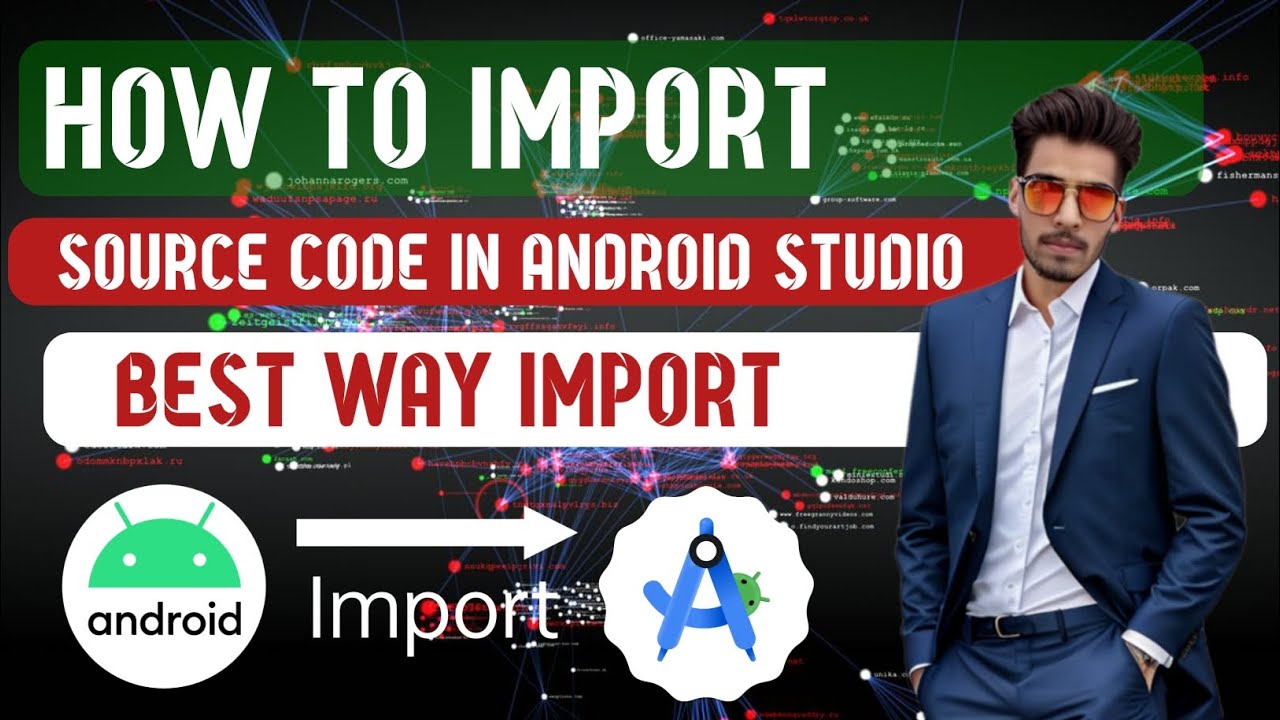 How to Import Source Code into Android Studio (EASY)