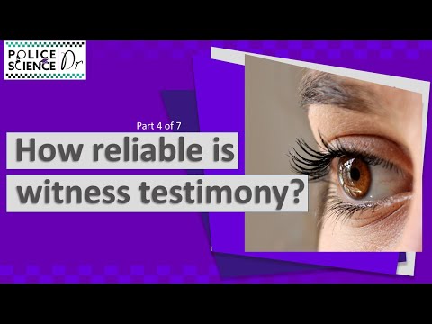 How Reliable Is Witness Testimony?