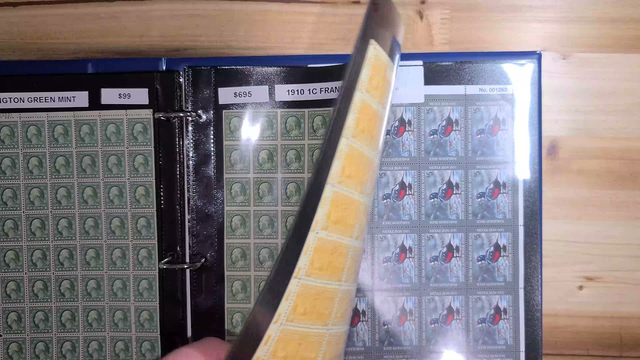 Fairly High Value Mint Sheet Album