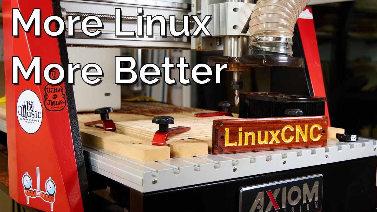 I upgraded my router to LinuxCNC
