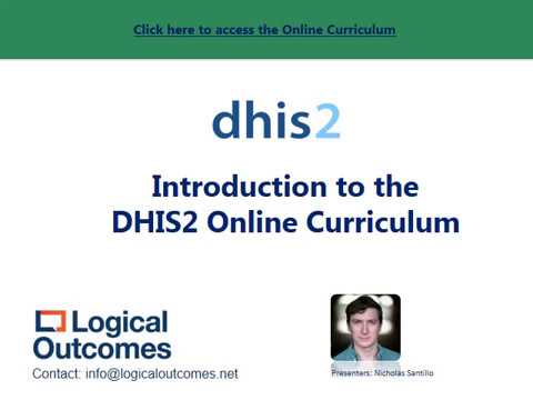 Welcome to the DHIS2 Online Curriculum