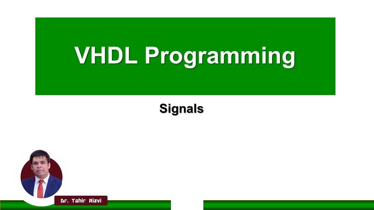 VHDL Programming (Part 2): Signals