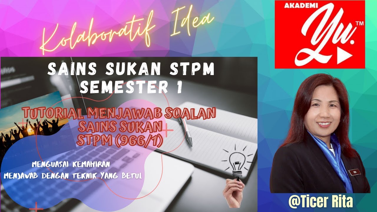 TUTORIAL MENJAWAB SOALAN SAINS SUKAN STPM 966/1