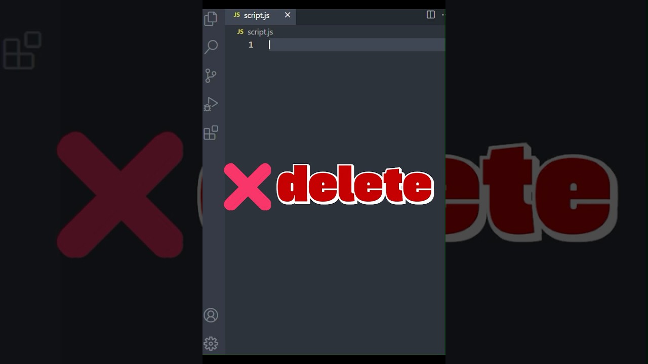 ❌ How delete Works on Objects  #javascript #coding