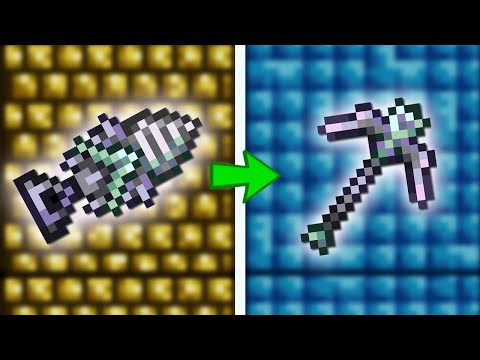 Drills are BETTER than Pickaxes in Terraria?
