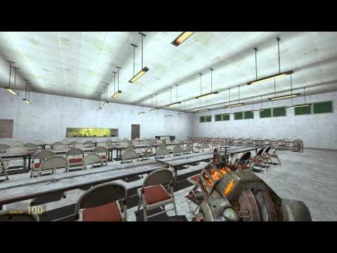 ISF prison in counter strike source and a fire escape route!