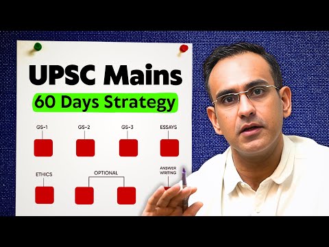 UPSC Mains 60 Days Complete Step by Step Strategy | Ft. @ravikapoorirs
