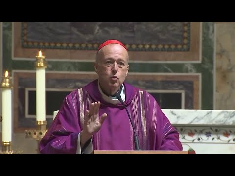 Newly-named archbishop of Washington holds first mass on Ash Wednesday | NBC4 Washington