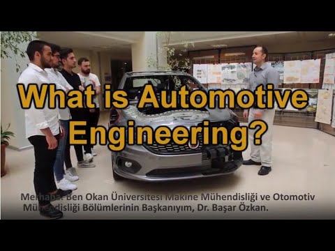 What is Automotive Engineering? (Explanation for non-engineers) Dr. Başar Özkan