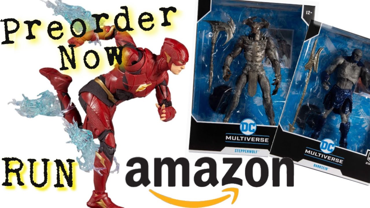 BREAKING DC MULTIVERSE NEWS! | Zack Snyder Cut Justice League Preorders On AMAZON | McFarlane Toys