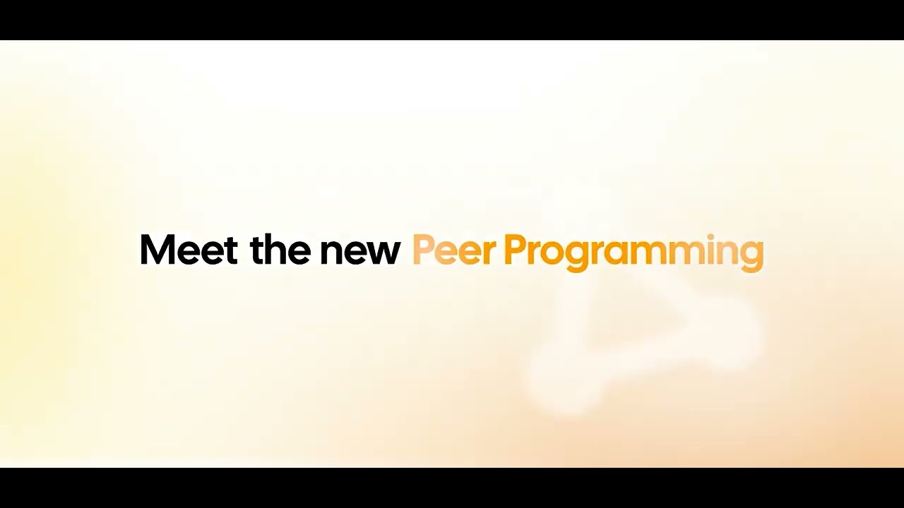 Peer Programming Launch Video