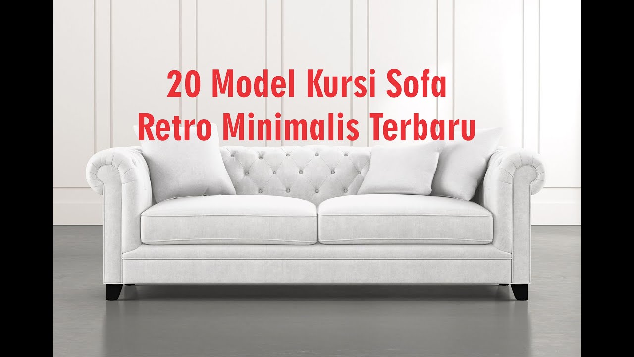 20 Model Kursi Tamu Sofa Retro Minimalis Modern