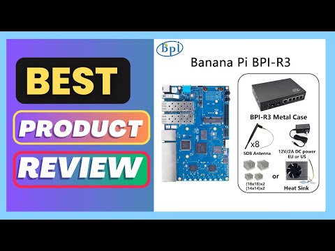 Best Banana Pi BPI-R3 With Iron Case Power MediaTek MT7986
