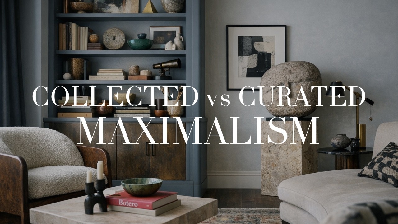 Collected vs Curated: Why Some Maximalist Interiors Feel Calm