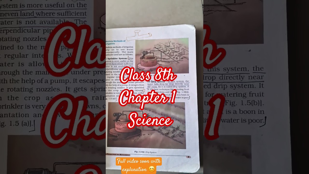 CROP Production and management |Class8 |Chapter 1 |Science |New |NCERT | #cbse  #class8sciences