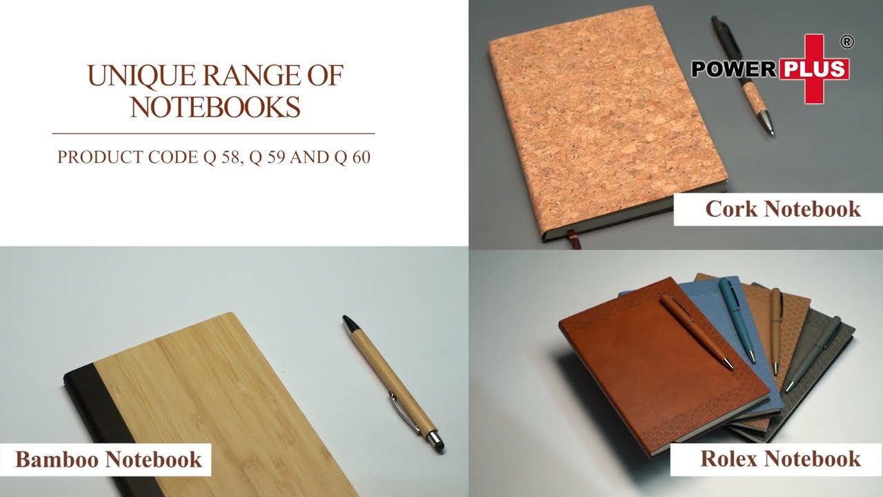 Notebook with Pen : Gift Set in Black Gift Box