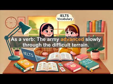 2500 IELTS 5.5 Vocabulary Lesson: Advanced - Meaning, Common errors, Synonyms and Antonyms