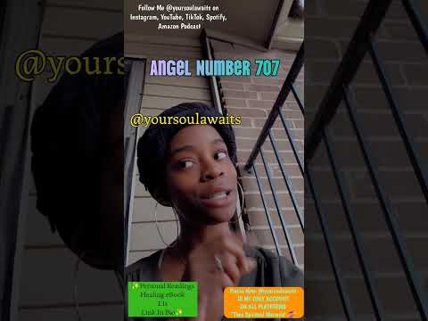 😇 Angel Number 707 | Angel Number Meaning | Numerology #angelnumbers #spirituality