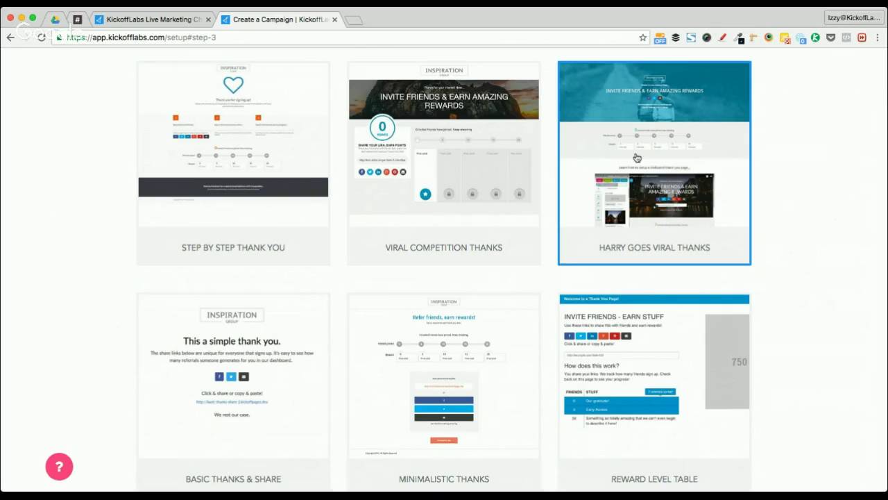 Getting Started with KickoffLabs