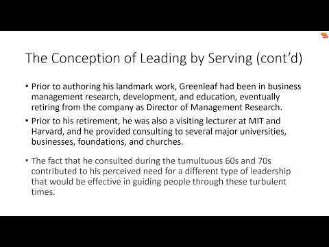 The Origins of Servant Leadership: Why It Works! | Lesson 13