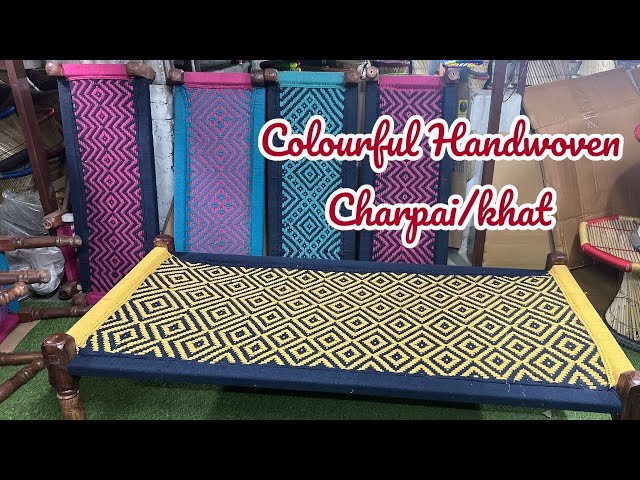 Wooden Charpai - Wooden Charpai Design Handwoven Charpoy Sheesham Wood ...