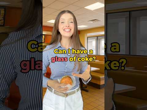 A day at a fast food restaurant đ§#englishlanguage #teachingenglish