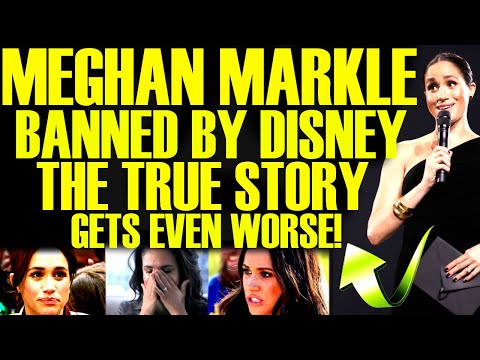 Meghan Markle JUST GOT BANNED By DISNEY! The TRUE STORY Is WORSE Than We Thought!