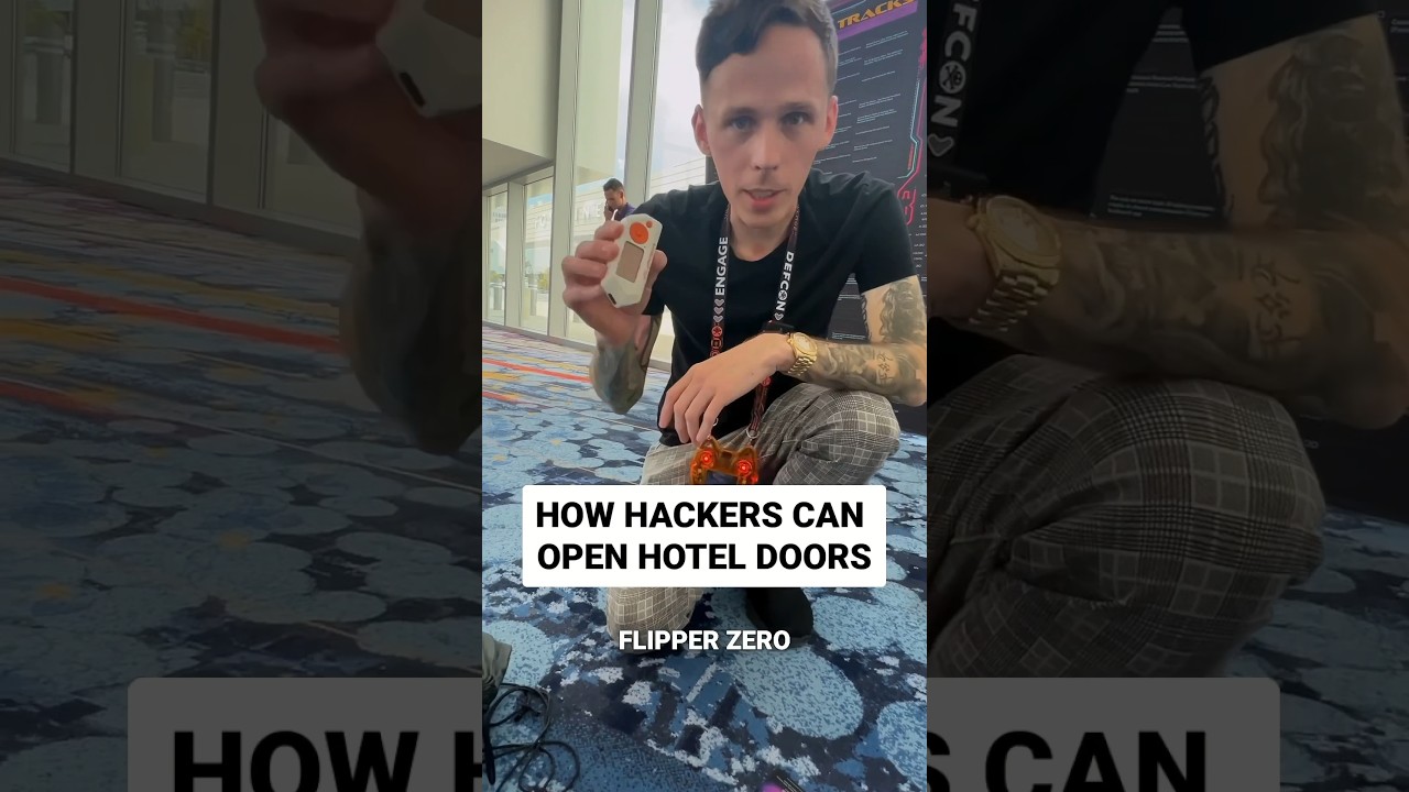 How hackers can open hotel doors with a Flipper Zero @0dayCTF at DEF CON