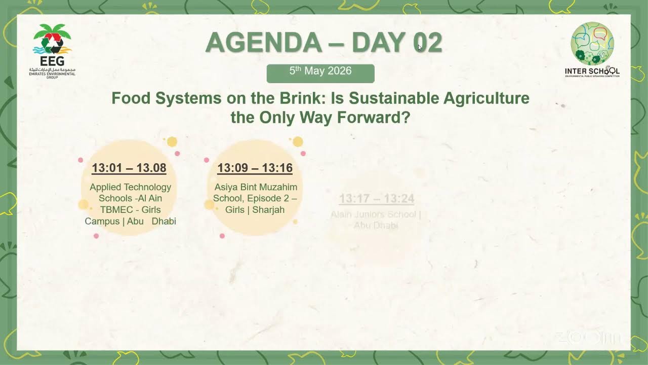 ISEPSC 2026 Day 2 : Food Systems on the Brink: Is Sustainable Agriculture the Only Way Forward?